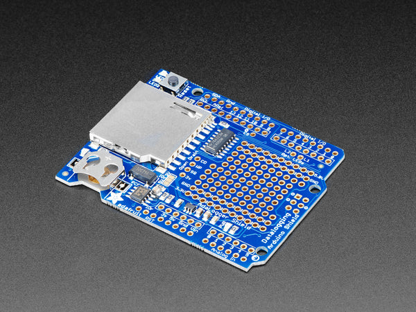 Adafruit Assembled Data Logging shield for Arduino - Elmwood Electronics