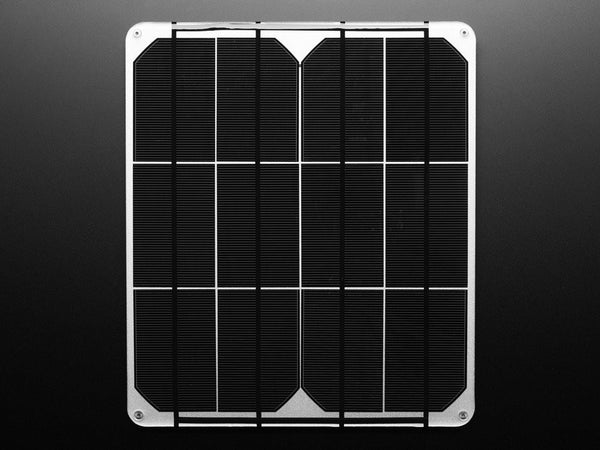 Colossal 6V 9W Solar Panel - 9.0 Watt - Elmwood Electronics