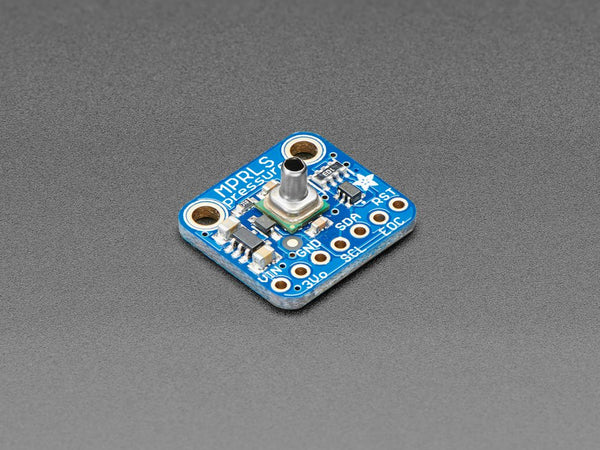 Adafruit MPRLS Ported Pressure Sensor Breakout - 0 to 25 PSI - Elmwood ...