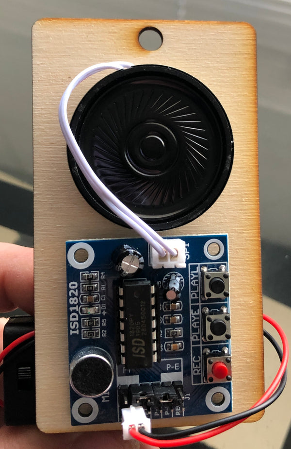 ISD1820 3-5V Voice Recording Module - Elmwood Electronics